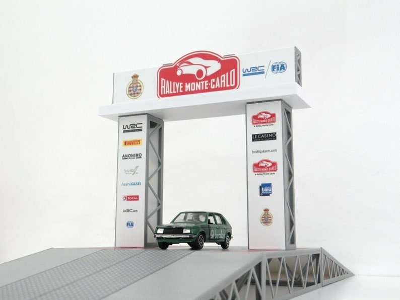 Rally Podium Start / Final Scale 1:43 Diorama Model Kit Sports - Etsy
