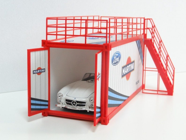 Containers Racetrack Container Tribune Scale 1:24 Shipping - Etsy