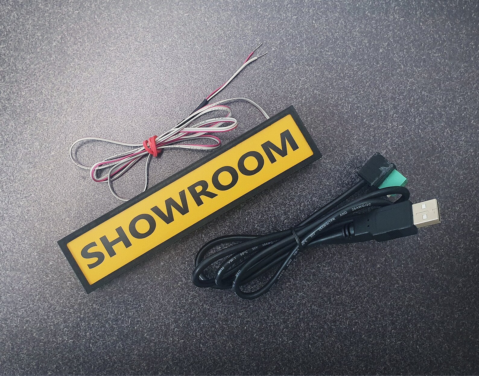 Showroom Light Box Sign. Diorama LED Sign. LED Illuminated Advertising ...