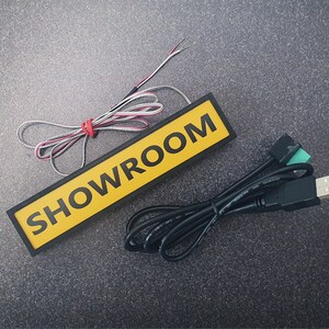Showroom Light Box Sign. Diorama LED Sign. LED Illuminated Advertising ...