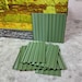 Corrugated Roofing Sheets 1:24 Scale – Diorama Building Parts Metal ...