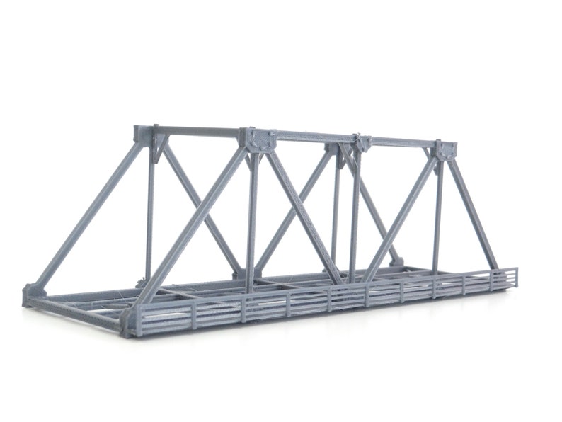 Scale HO 1:87 Diorama Railroad Bridges Diorama Parts Plastic Railway ...