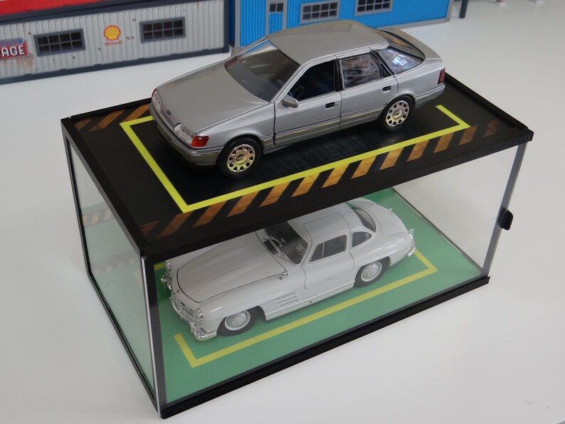 Scale 1:24 LED Light Acrylic Model Car Display Case - Etsy