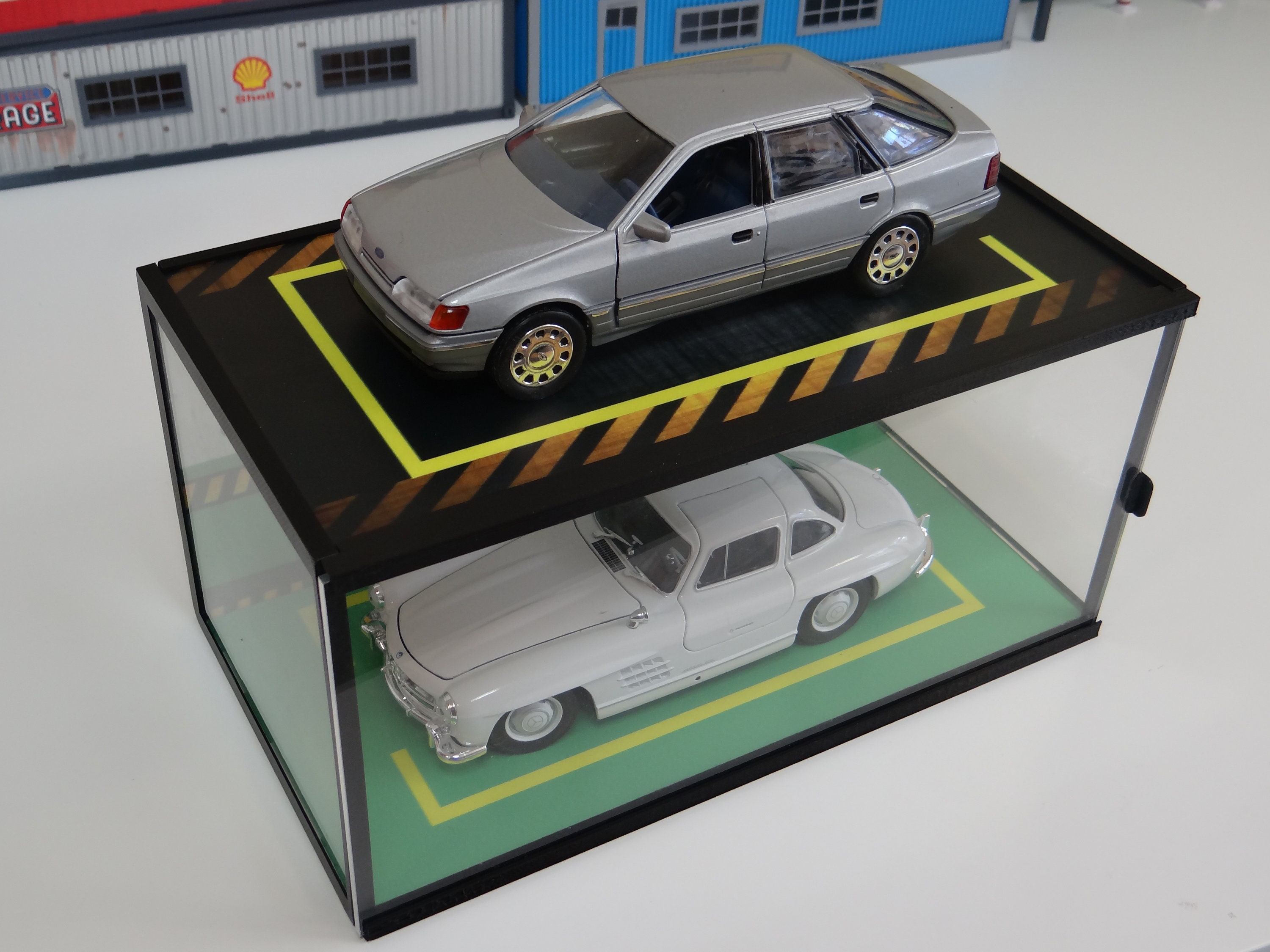 Scale 1:24 LED Light Acrylic Model Car Display Case - Etsy