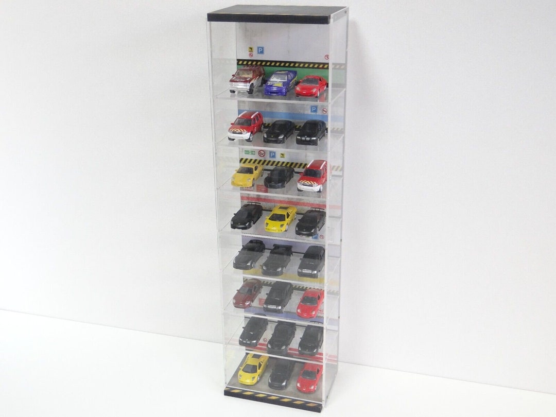 Scale 1:60-64 Acrylic Display Case for Model Cars Еight-storey - Etsy