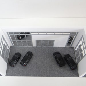 Car Showroom Diorama Model Kit 1:60–64 Scale – Miniature Car Shop ...