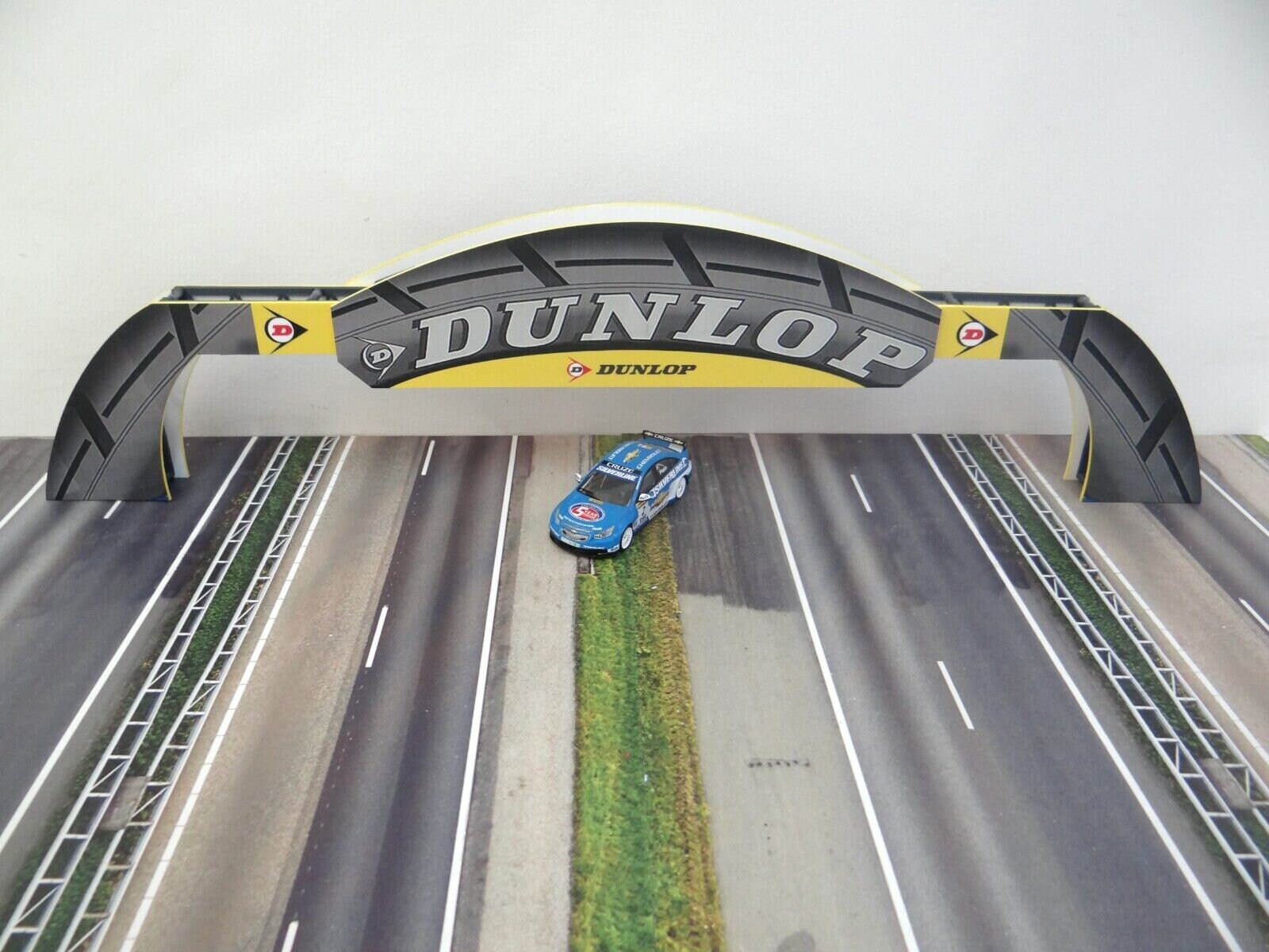 Scale 1:43 Start / Finish Rally Arch Racetrack Decoration Diorama Rally ...