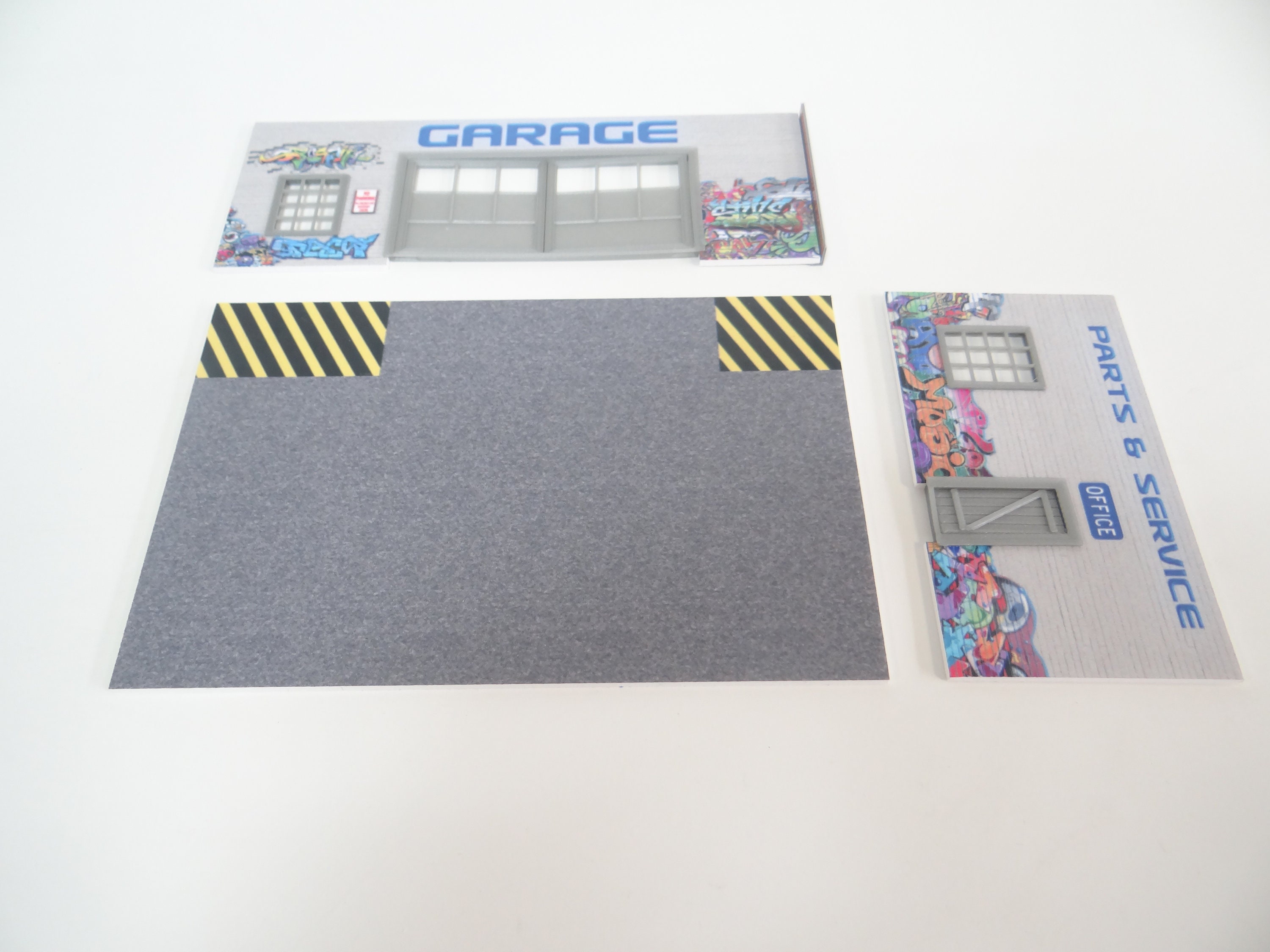 Miniature Brick Auto Service Display / Scale 1:60, 64 / Diorama Garages ...