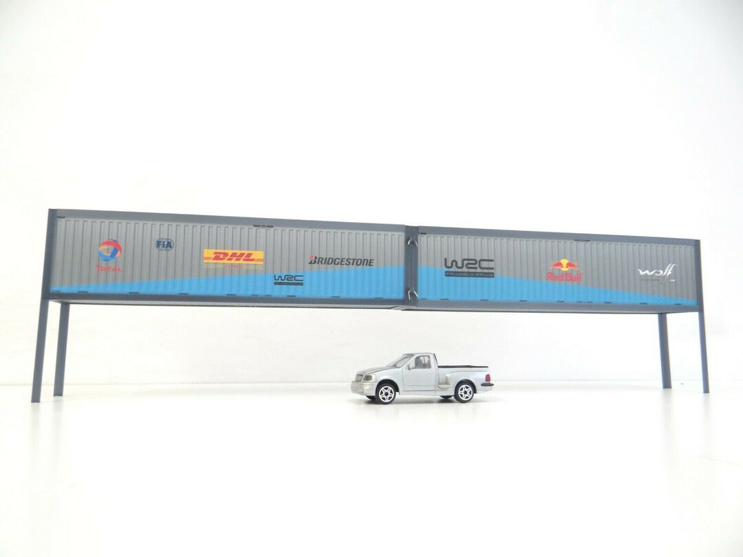 Scale 1:43 Diorama Rally Arch Containers Miniatures Diorama - Etsy