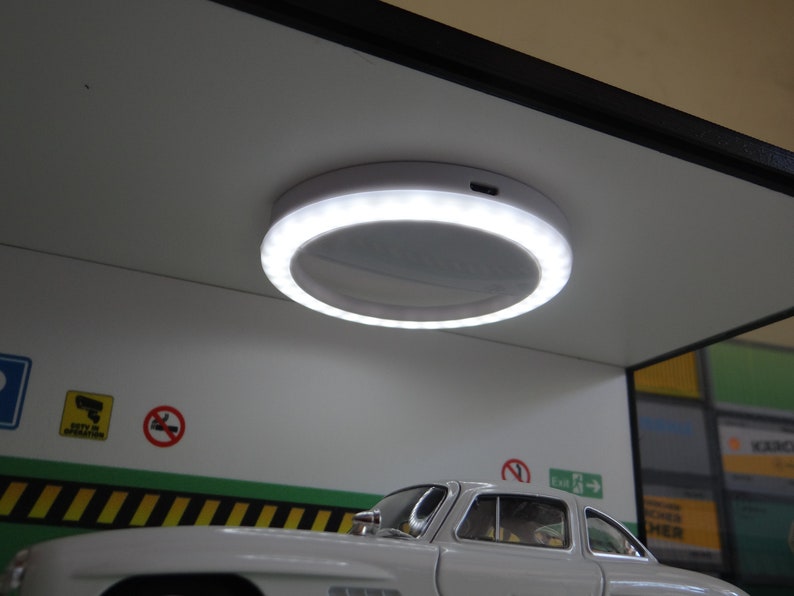 Scale 1:24 LED Light Acrylic Model Car Display Case - Etsy