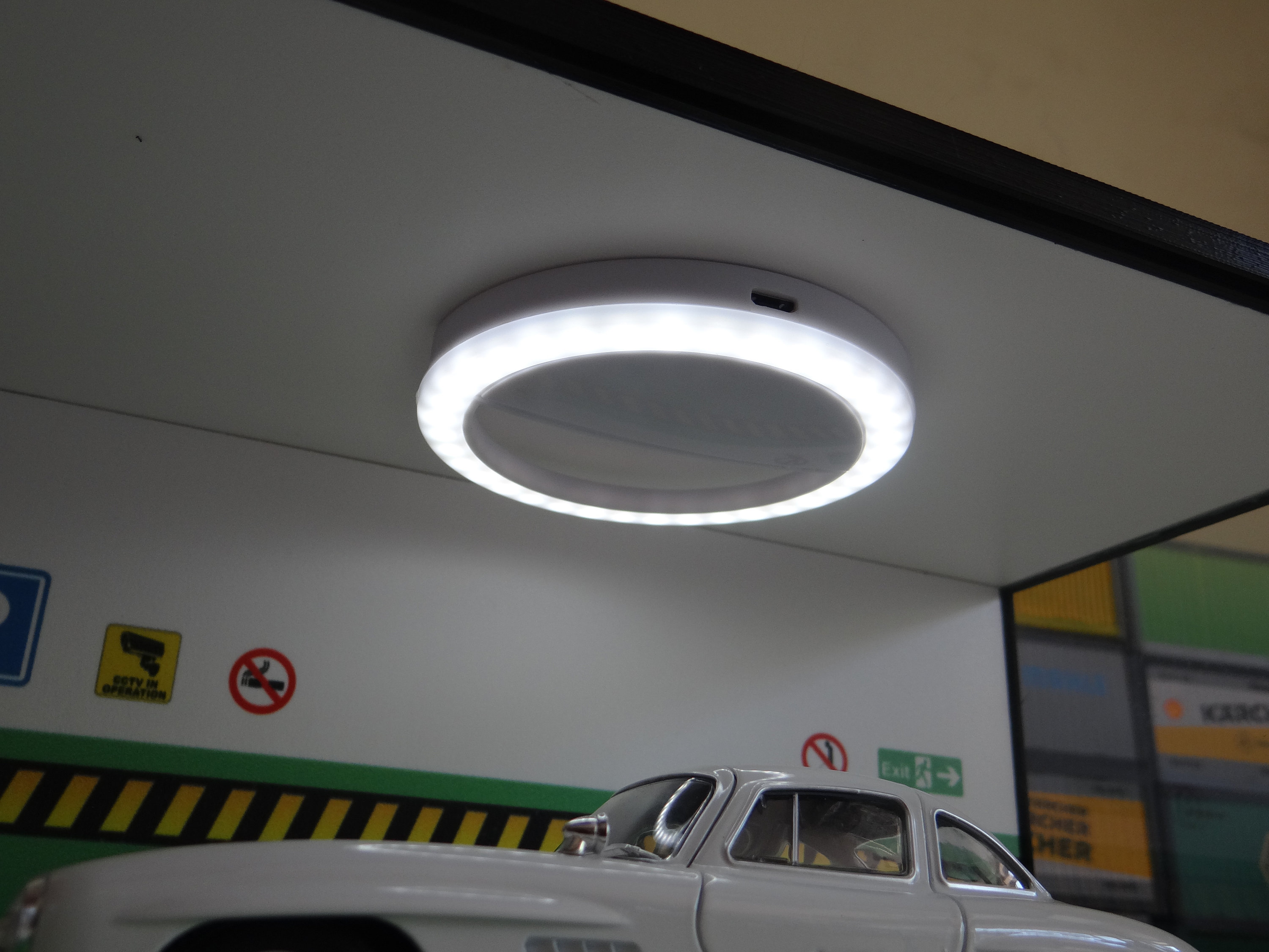 Scale 1:24 LED Light Acrylic Model Car Display Case - Etsy