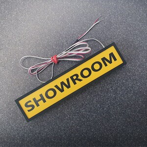 Showroom Light Box Sign. Diorama LED Sign. LED Illuminated Advertising ...