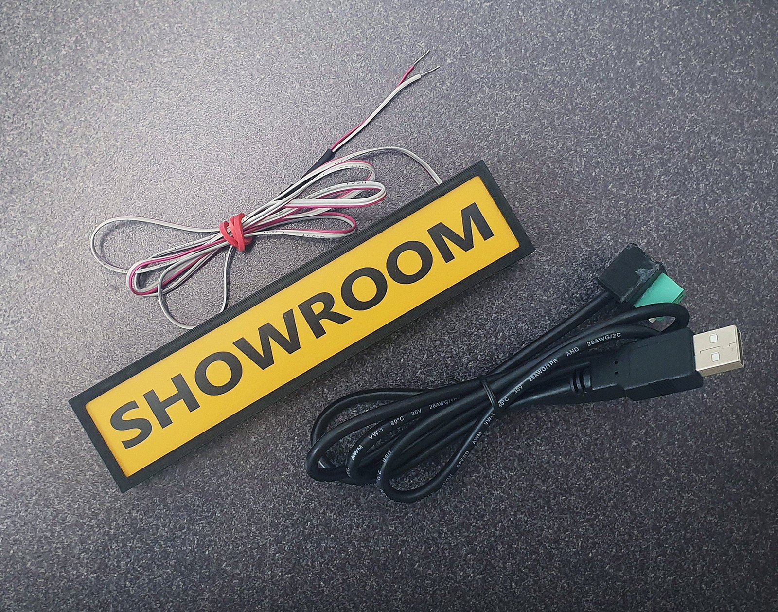 LED Light Box Sign. Scale 1:24. Diorama Illuminated Advertising Sign ...