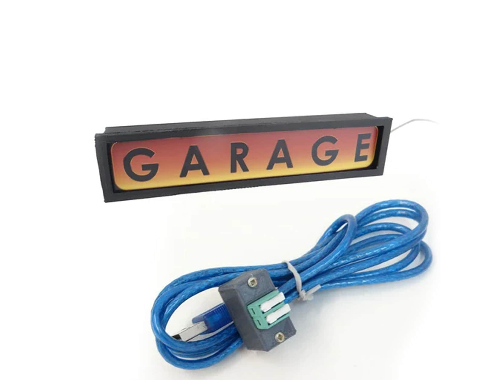 LED Light Box Sign. Scale 1:24. Diorama Illuminated Advertising Sign ...
