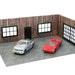 Scale 1:43 Diecast Car Models Display Auto Service Garage Models ...