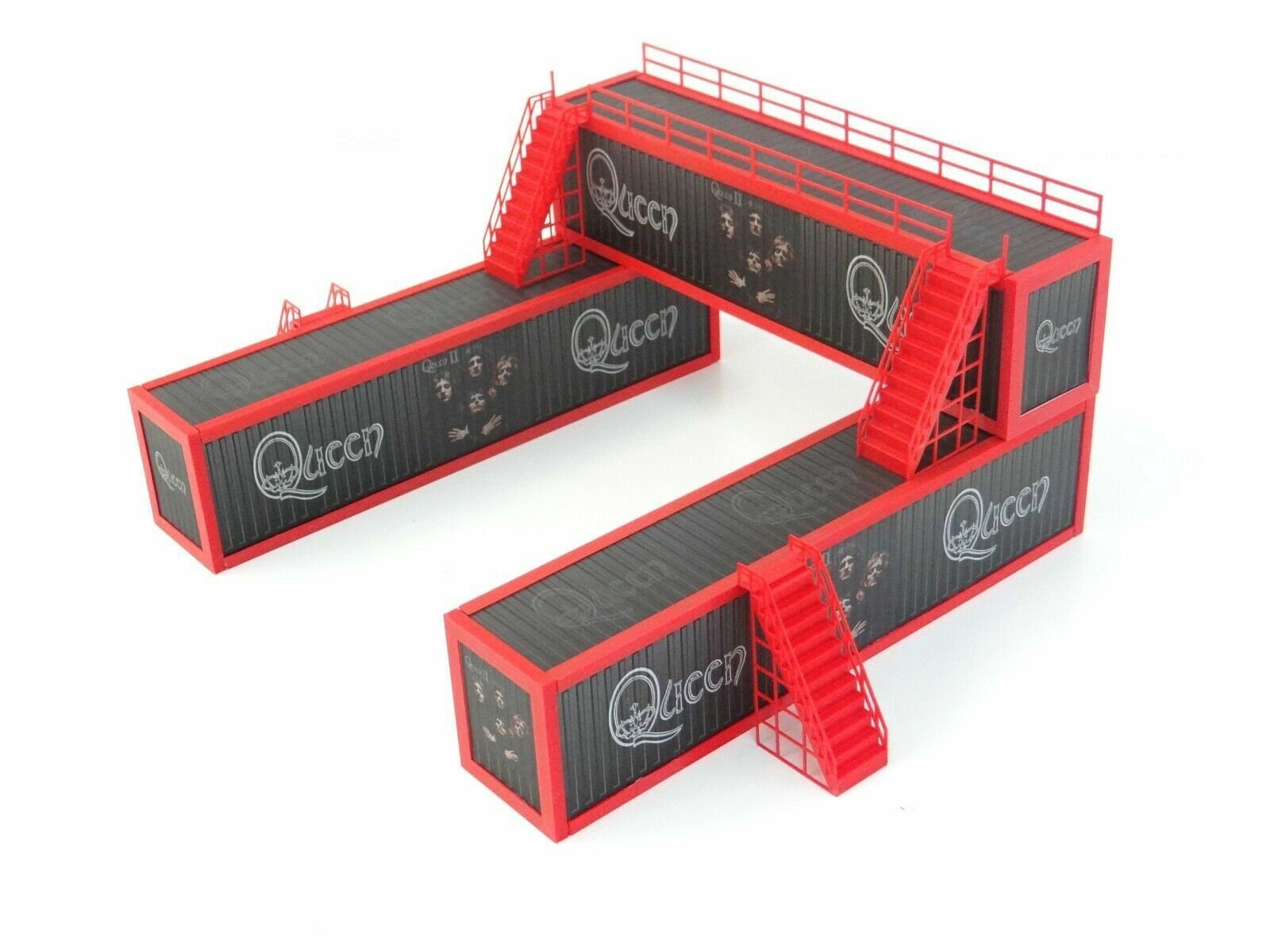 Scale 1:43 Diorama Over Road Walkway Bridges Diorama Parts Racetrack ...