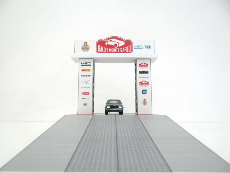 Rally Podium Start / Final Scale 1:43 Diorama Model Kit Sports - Etsy