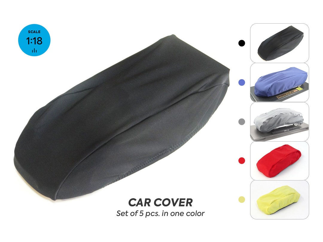 Set of Car Covers for Car Models. Scale 1:18. Car Model Dust Cover. Car ...