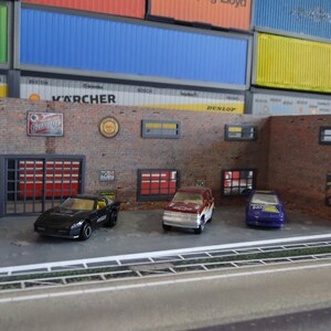 Auto Service Car Model Garages / Scale 1:60, 64 / Car Models Display ...