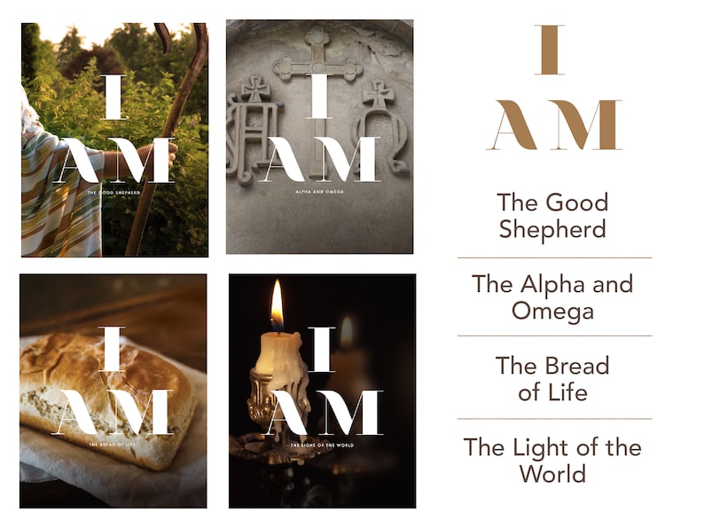 I AM 8x10 Images - Etsy