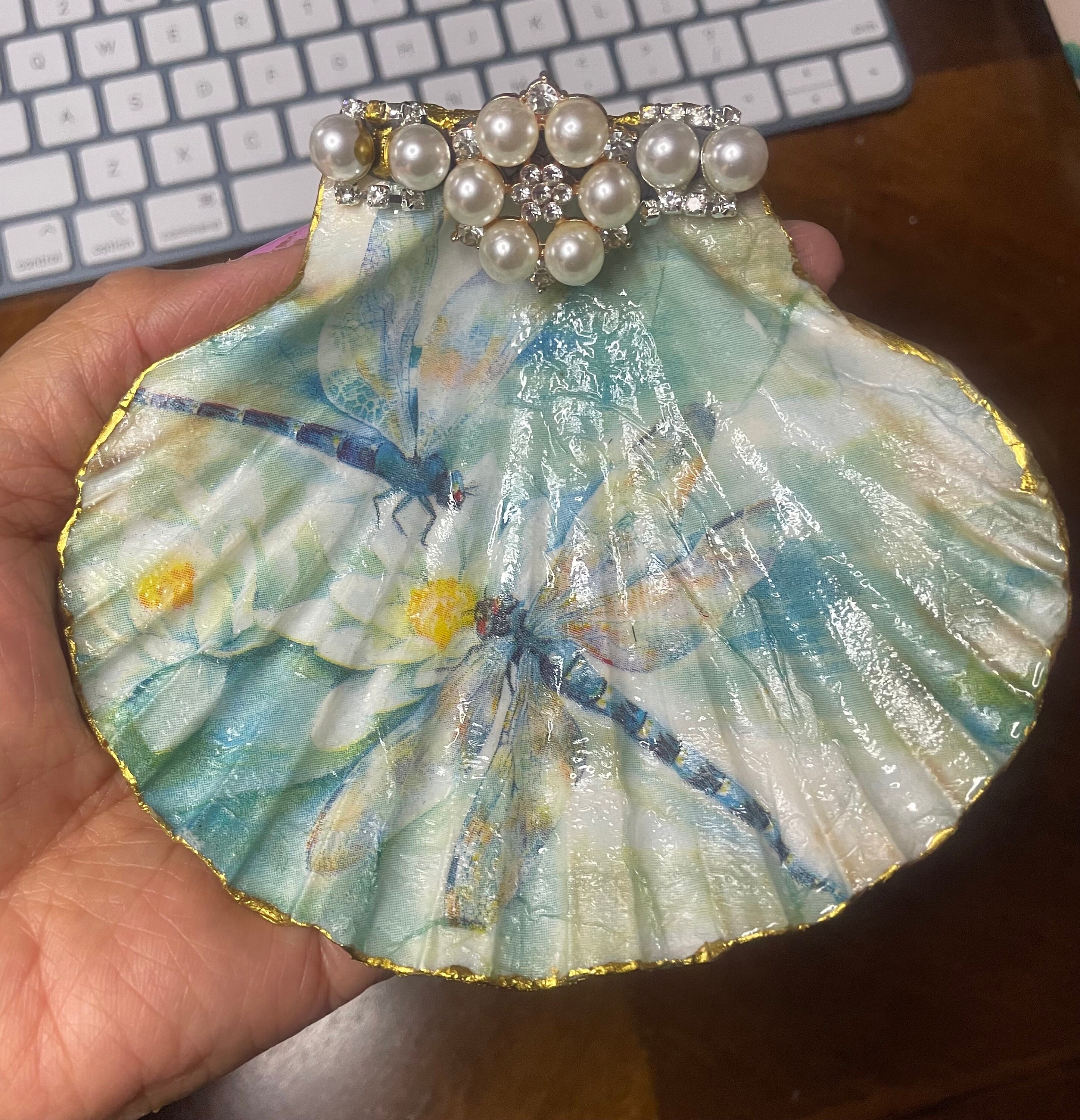 Decoupage Seashells Medium - Etsy