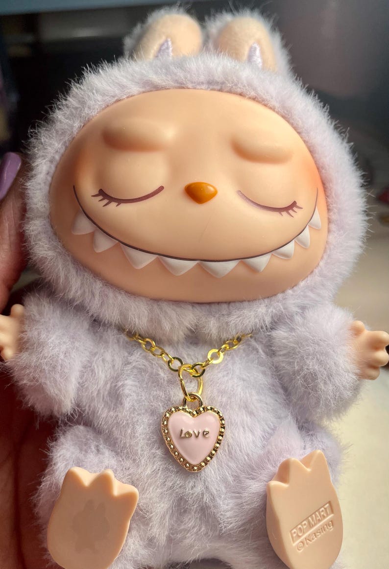Labubu Jewelry Necklace Accessory - Etsy