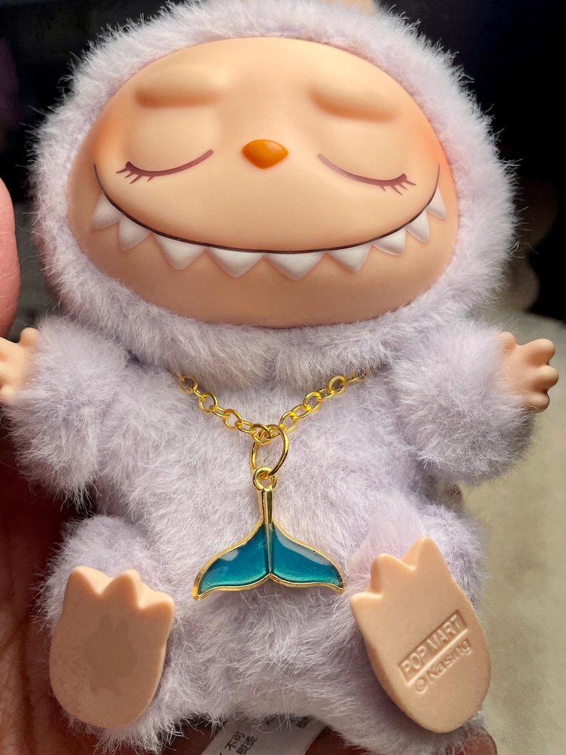 Labubu Necklace Jewelry Accessory - Etsy