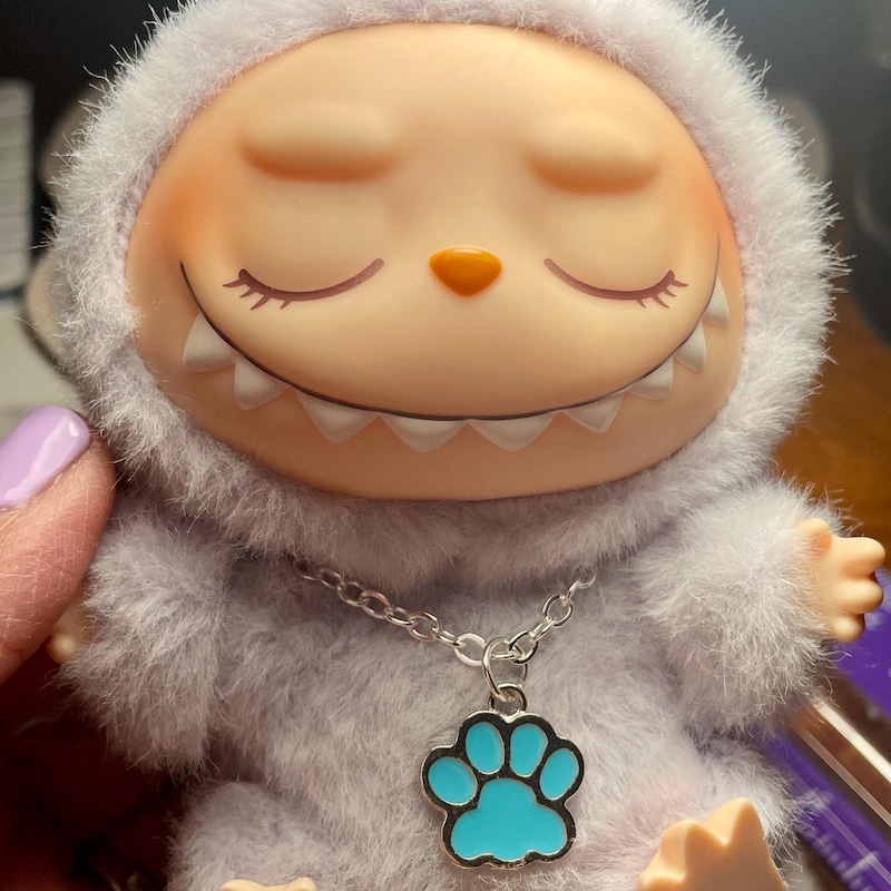 Gold Labubu Pendant - Etsy