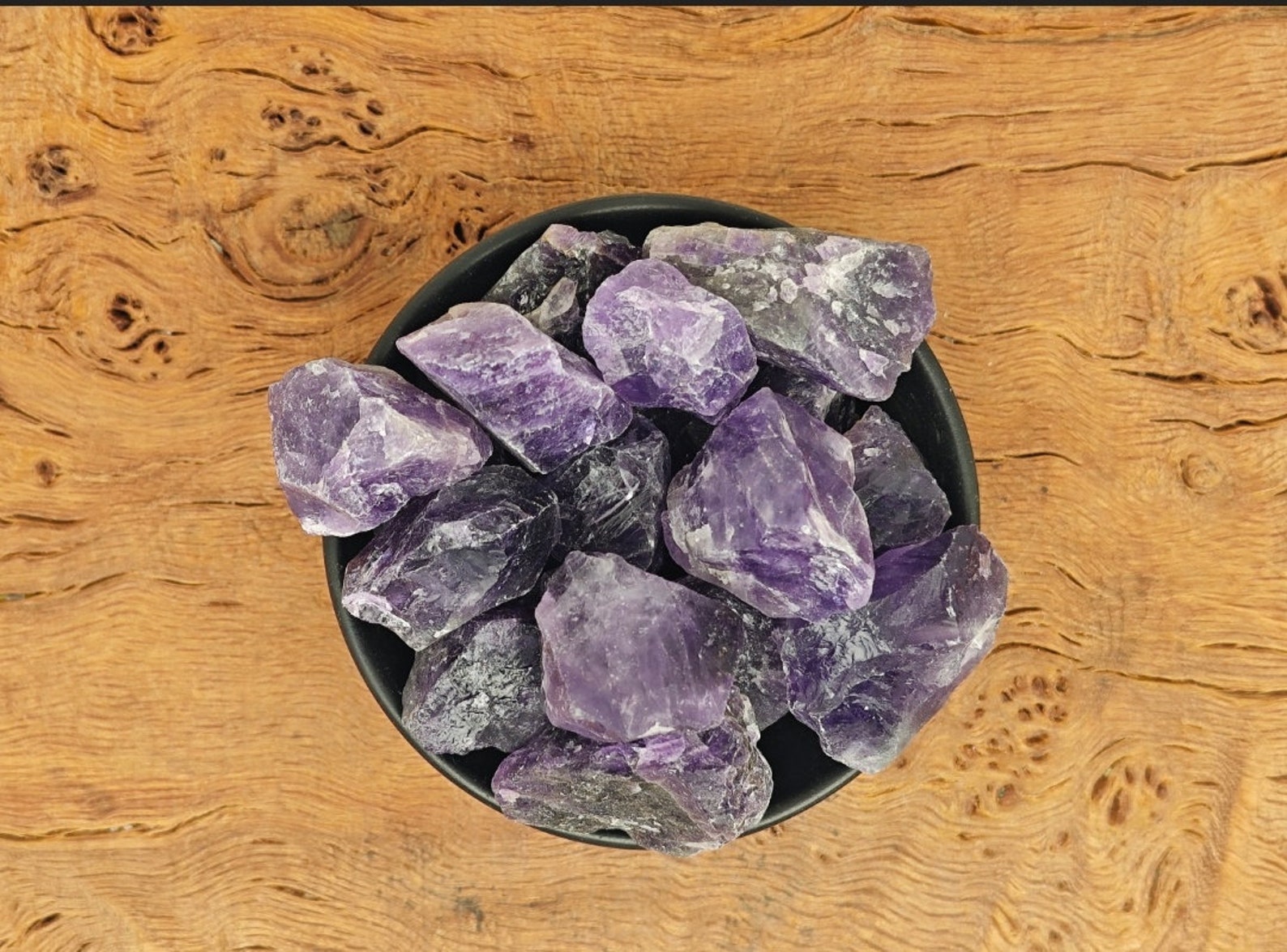 Deep Purple Amethyst Rough Stone - Raw Amethyst Crystal - Amethyst Chunk - Jewelry Making ...