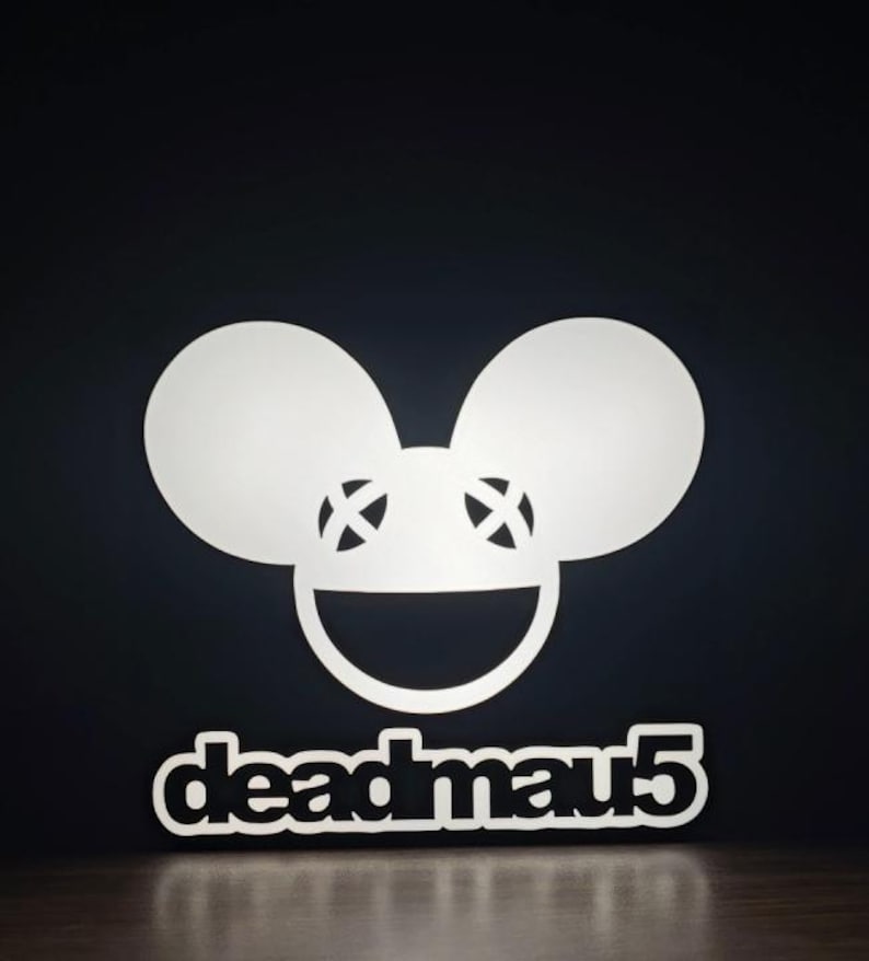 Deadmau5 LED Lightbox, 3D Printed PLA - Etsy