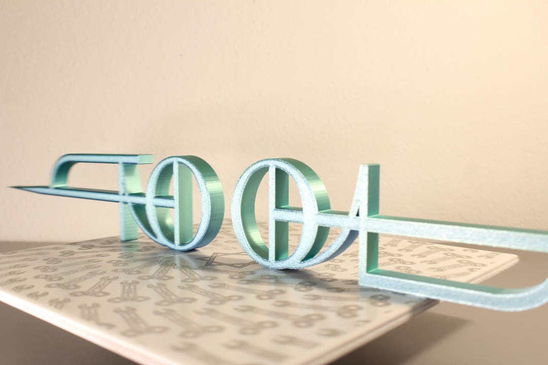 Tool Fear Inoculum Art Piece (solid Colors, 'sharp' Ends) - Etsy