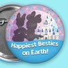 Disney Inspired Birthday Celebration Buttons, Custom Disney Birthday ...