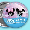 Disney Inspired Birthday Celebration Buttons, Custom Disney Birthday ...