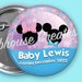 Disney Inspired Birthday Celebration Buttons, Custom Disney Birthday ...