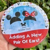 Disney Inspired Birthday Celebration Buttons, Custom Disney Birthday ...