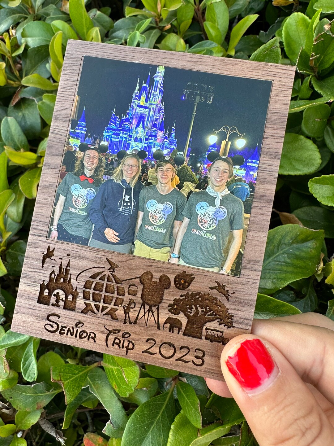 Disney Graduation Gift, Disney Graduation Engraved Picture Frame ...