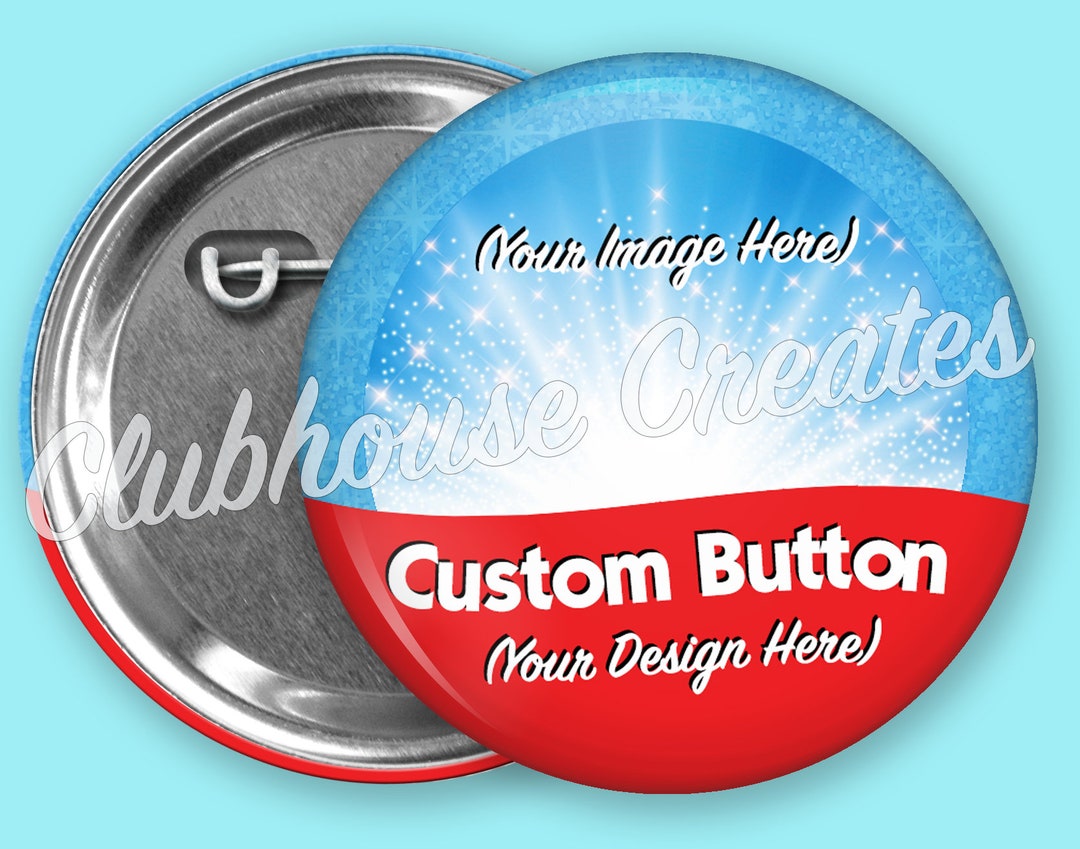 Custom Button, Custom Event Button, Custom Disney Buttons, Disney ...