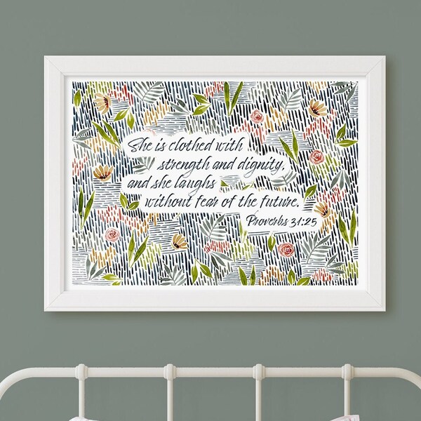 Proverbs Painting - Etsy