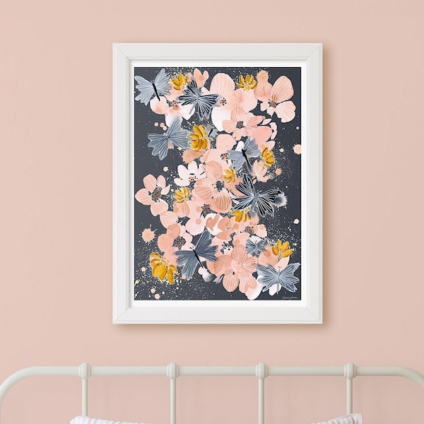 Girls Room Wall Art - Etsy