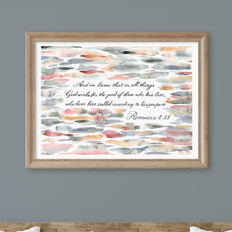 Romans 8 28 - Etsy