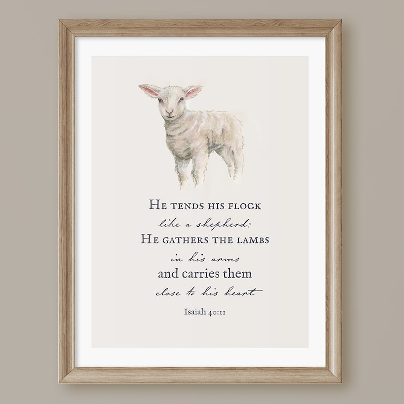 Lamb Nursery Decor - Etsy
