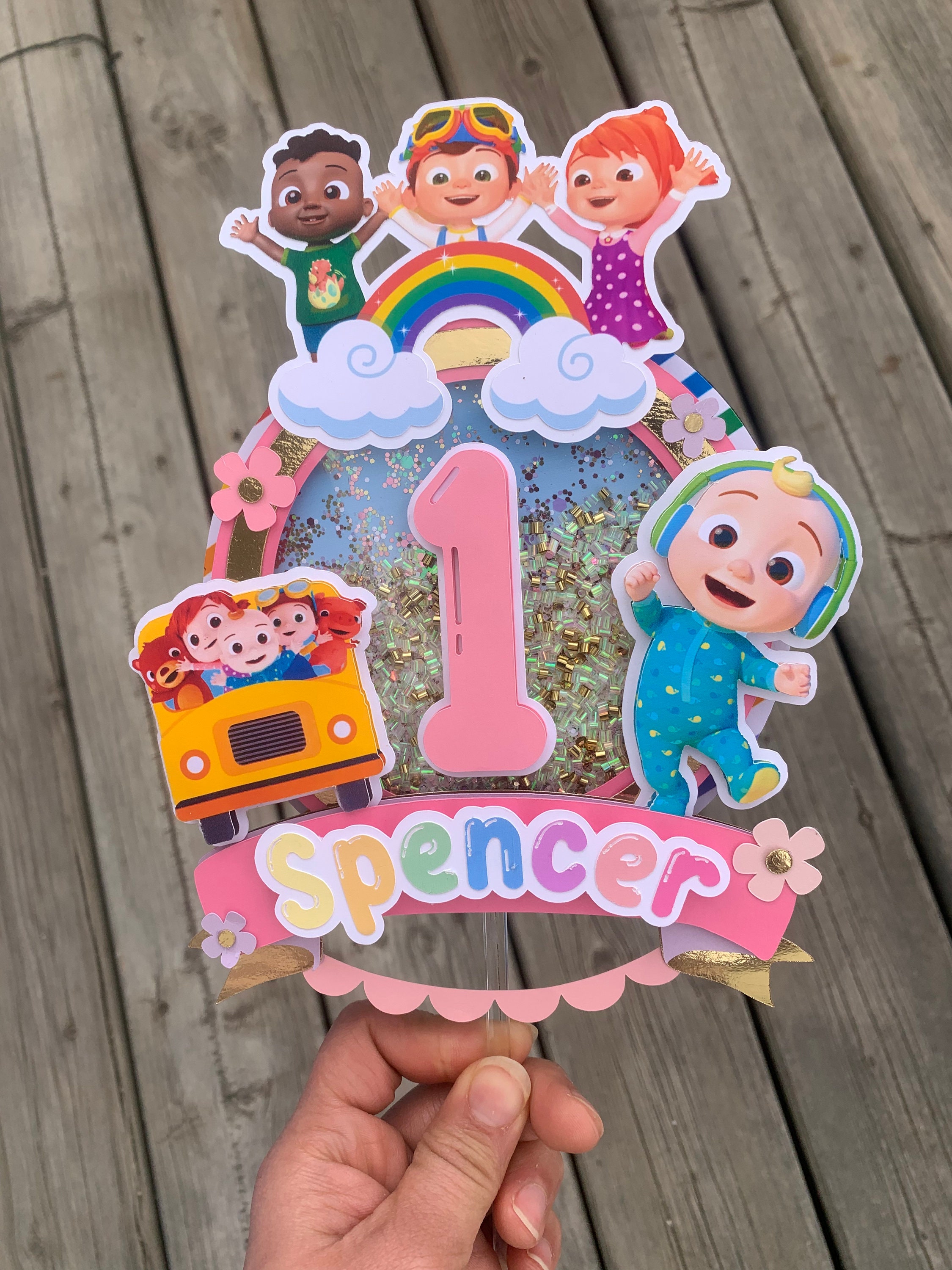 Cocomelon Girl Cake Topper Cocomelon Birthday Party - Etsy Canada