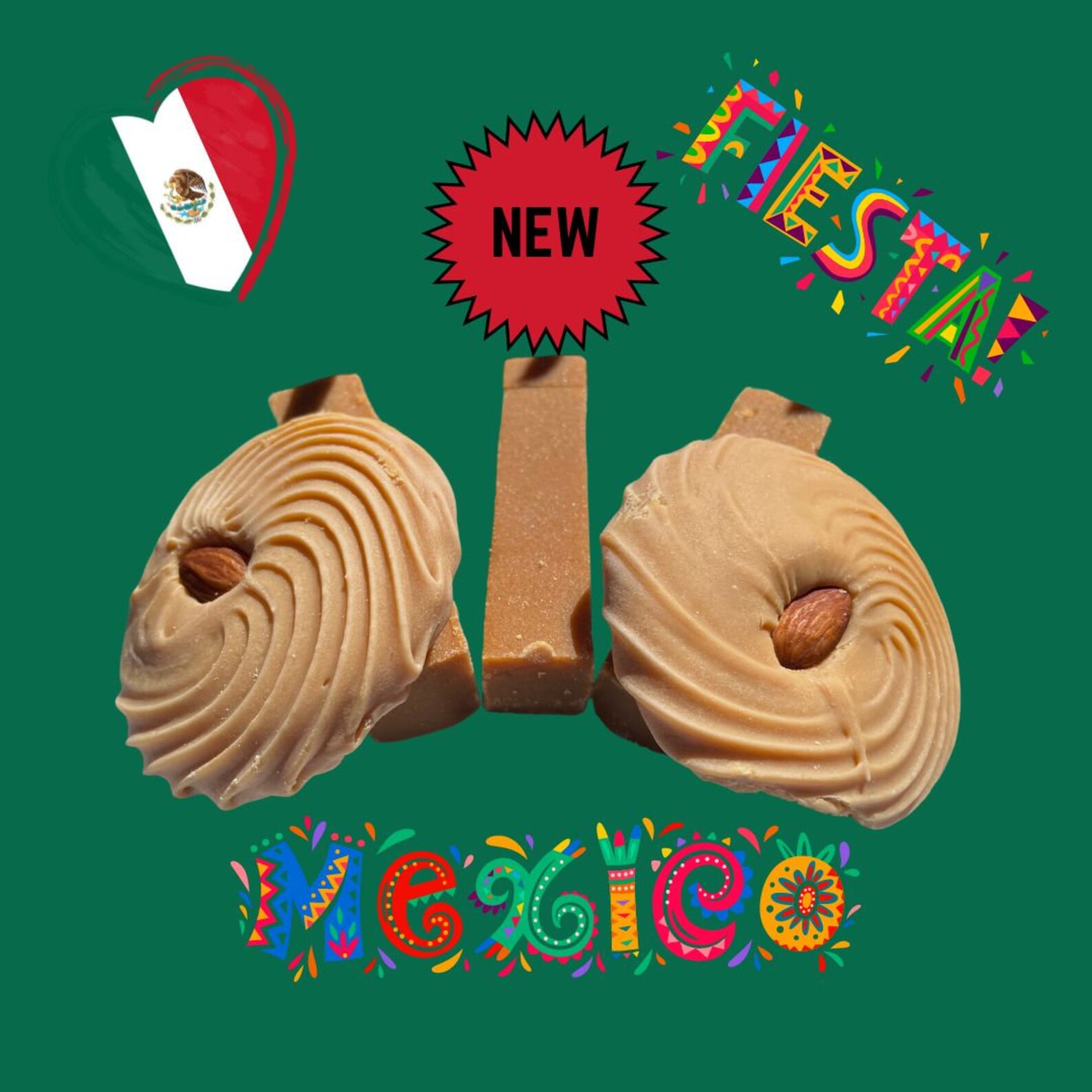 Dulce De Leche Authentic Mexican Candy jamoncillo 5 Pieces - Etsy