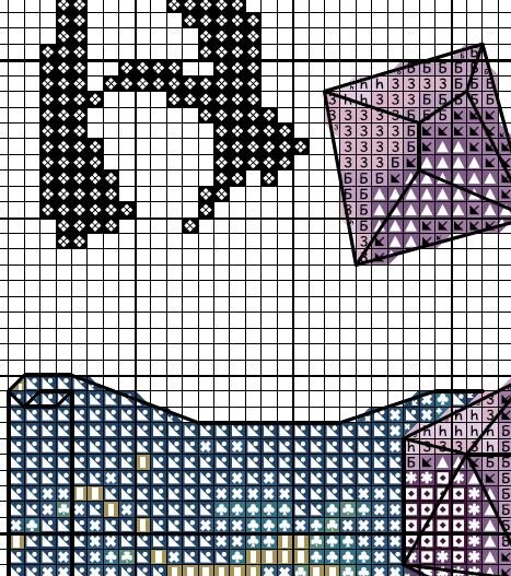 Roleplaying Dice Scroll Cross Stitch Pattern Embellishment - Etsy