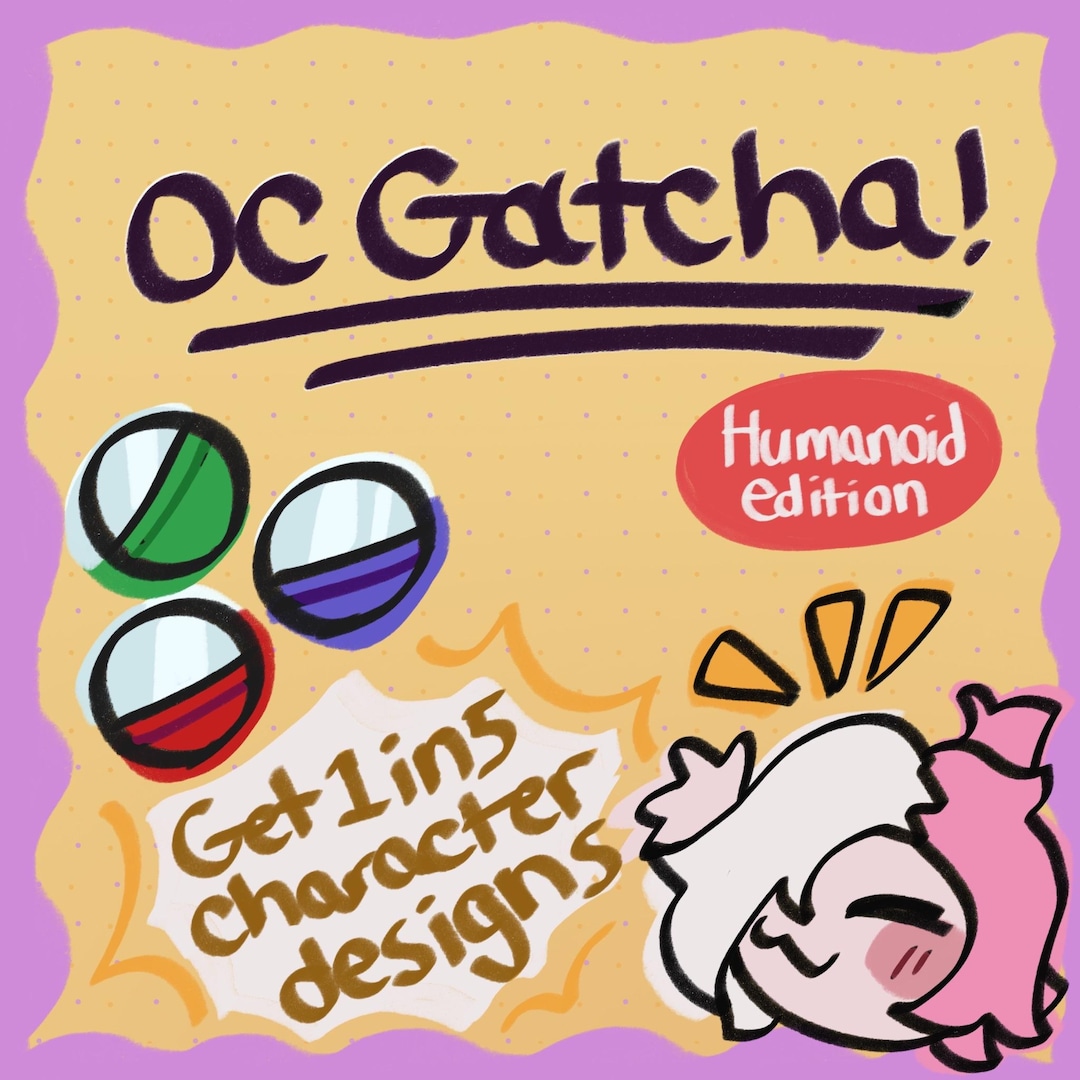 OC Gatcha!! *read Desc* - Etsy