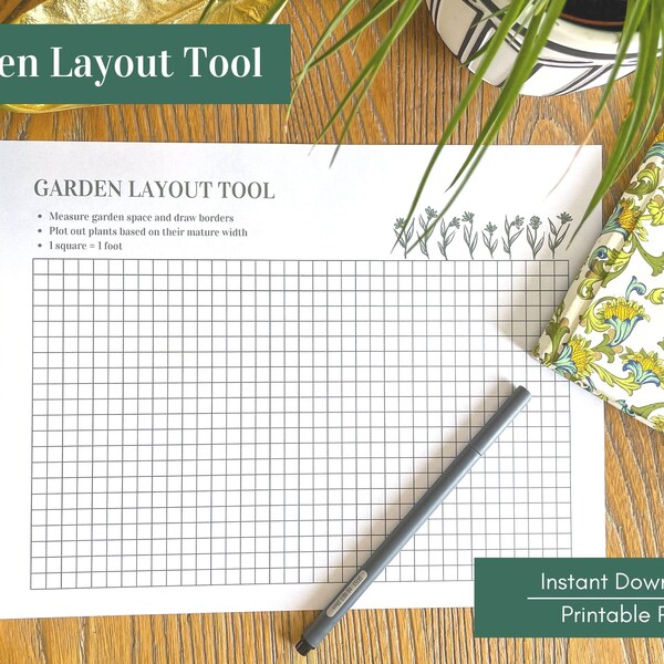 Garden Layout - Etsy