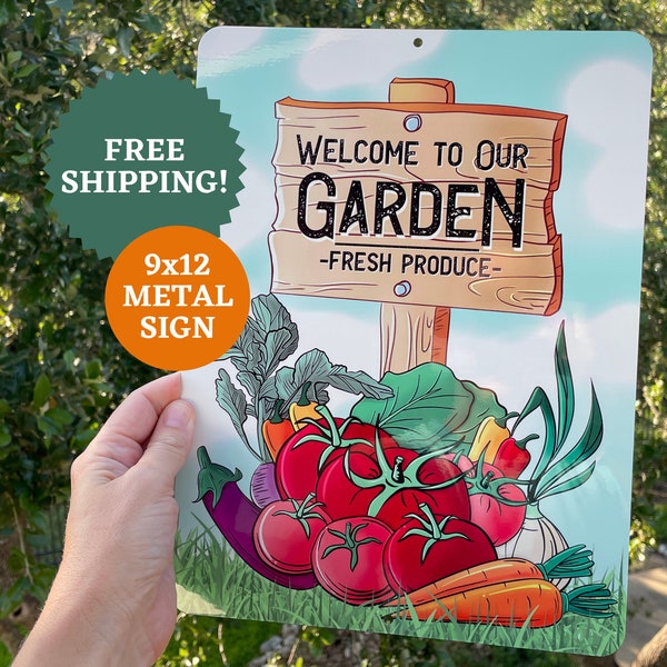 Vegetable Garden Signs - Etsy