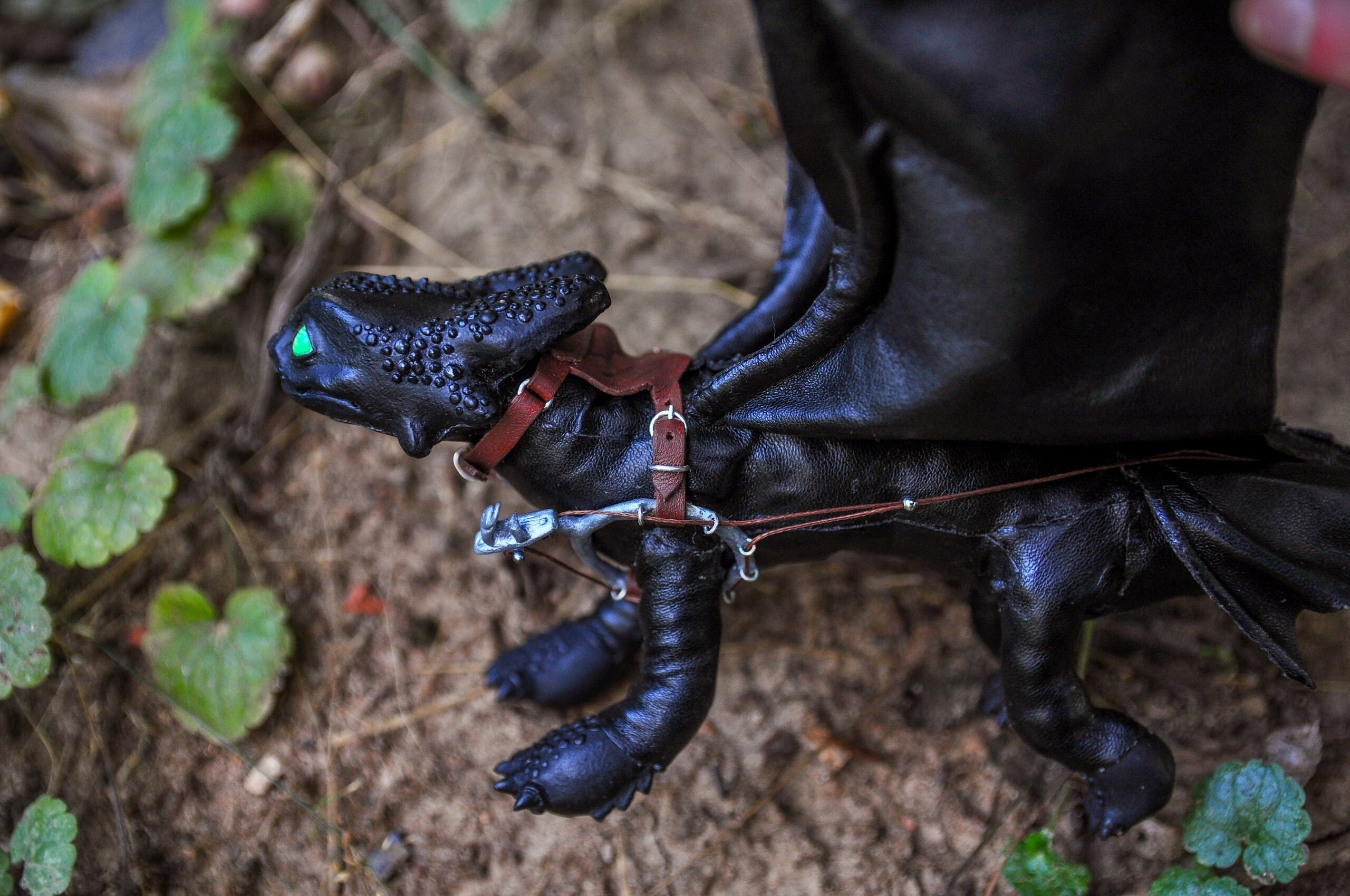 How to train your dragon Toothless poseable art toy | Etsy