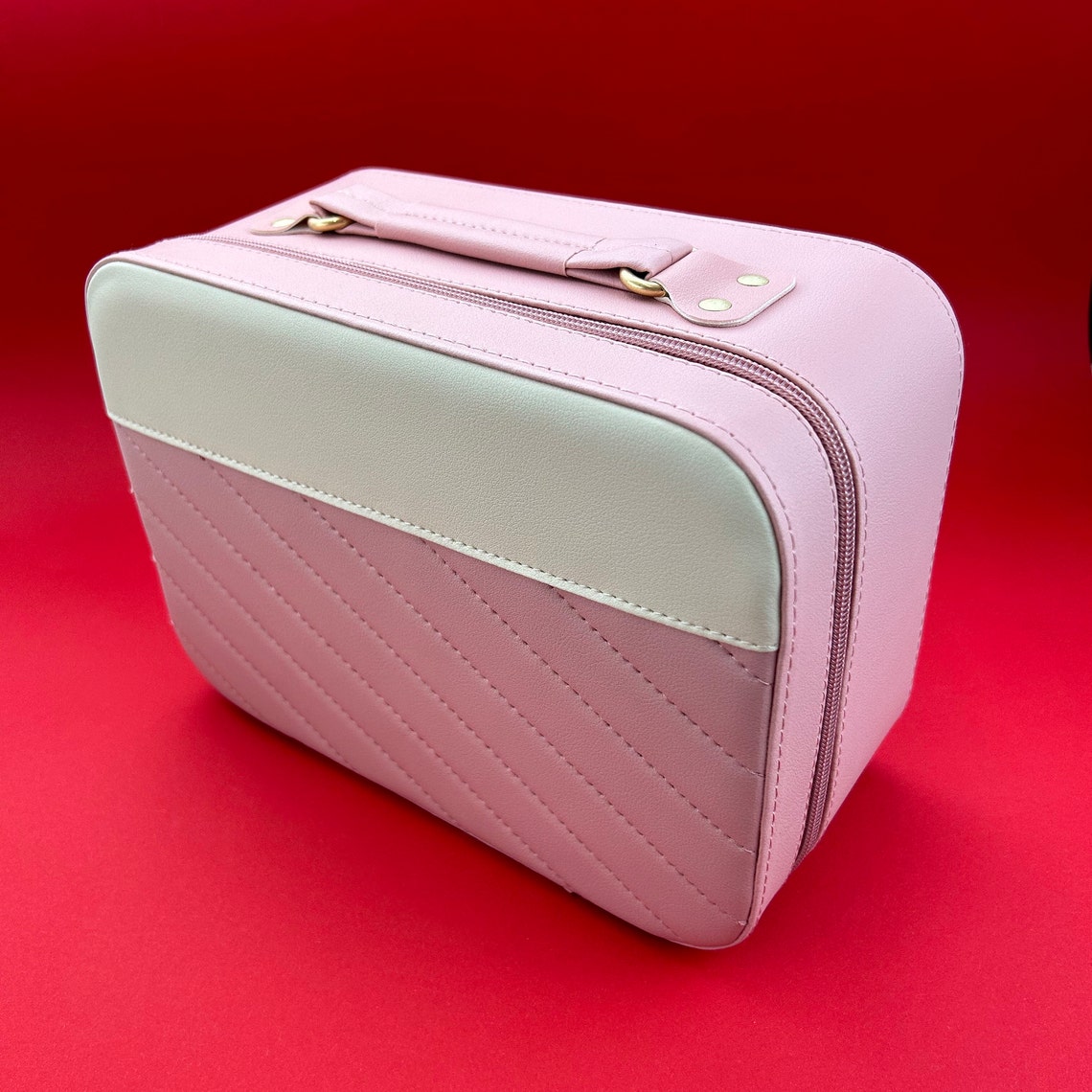 Custom Makeup Bag Cosmetic Box Makeup Bag Box Gift for Her Gift for ...