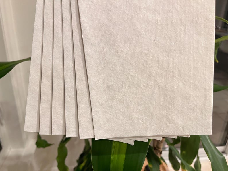 Bleached Abaca Paper Pulp Sheets, DIY Papermaking (95-100g) - Etsy